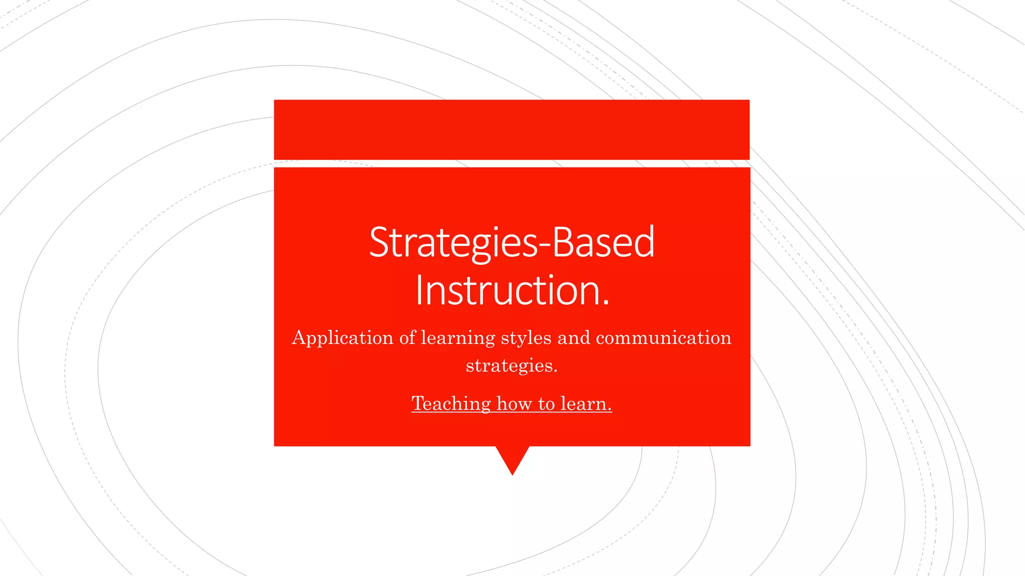 Individual differences and learning styles | PPTX