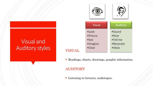 Individual differences and learning styles | PPTX