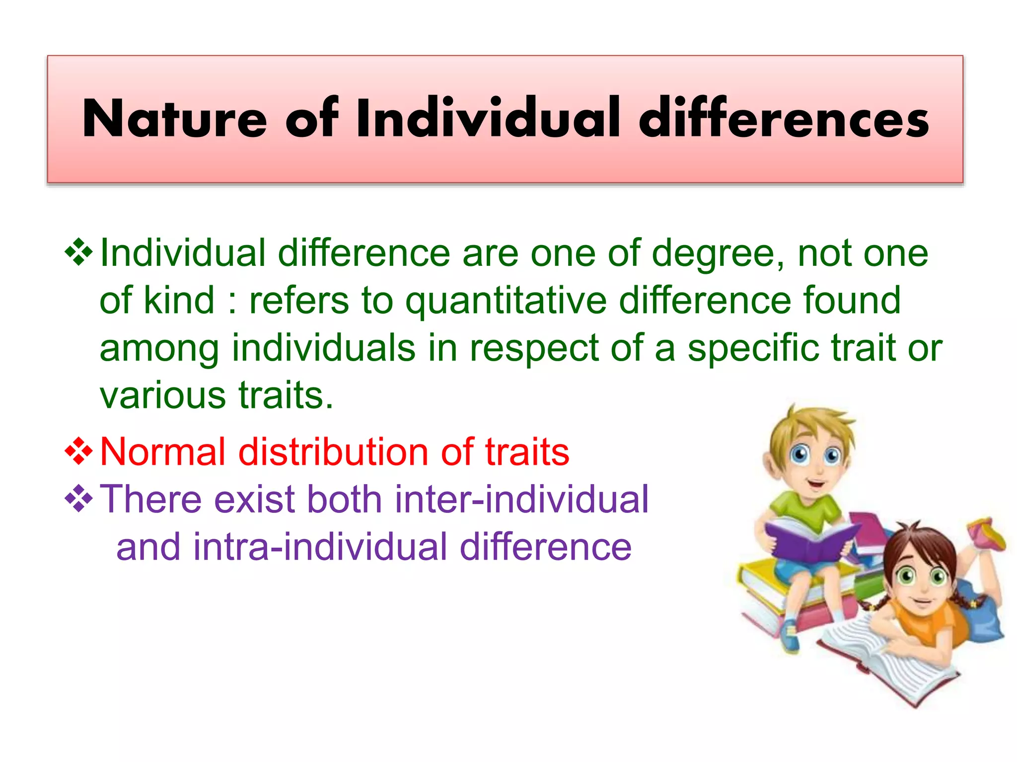 Individual Differences in Learners | PPTX