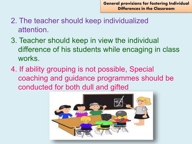 Individual Differences in Learners | PPTX