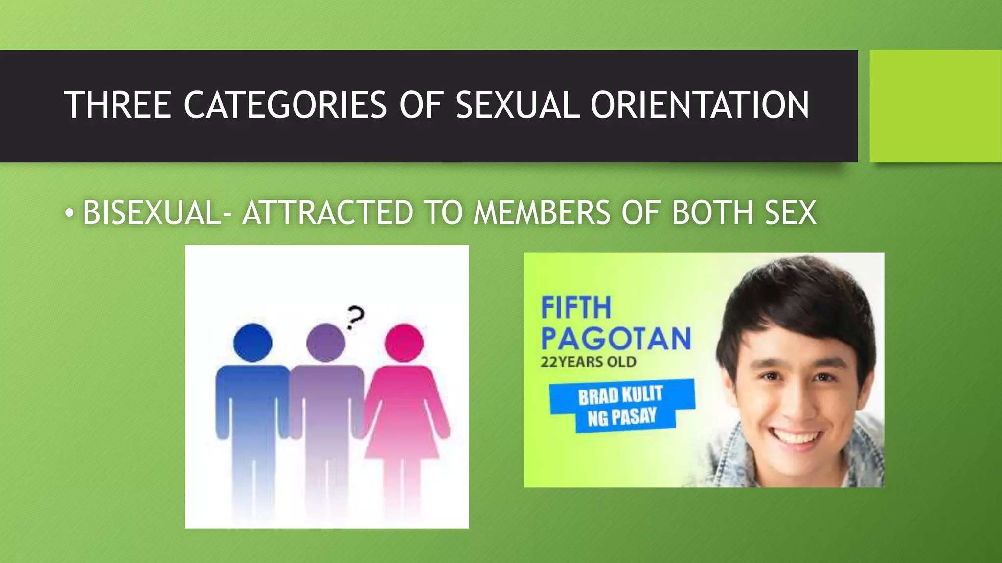 Individual differences in sexual orientation | PPT