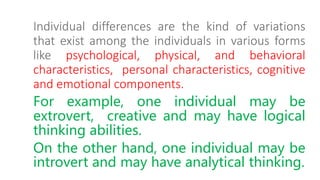 individual differences.pptx