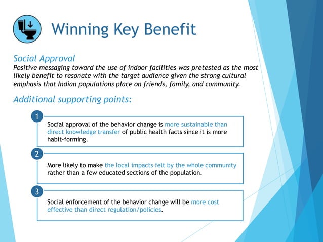 Flush India - India's Communications Campaign to End Open Defecation | PPTX
