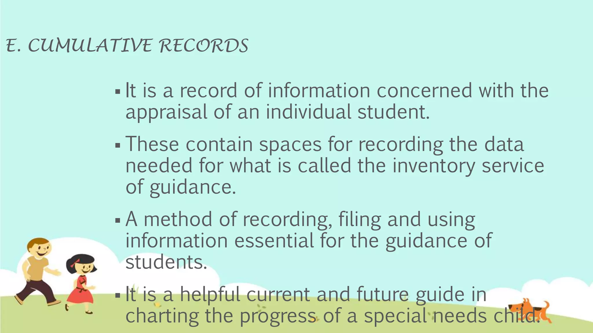 Individual inventory service | PPTX