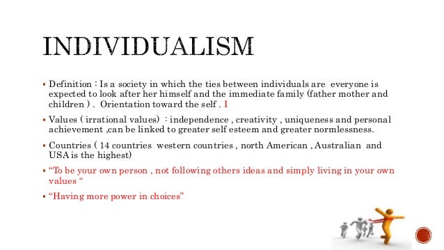 Individualism collectivism