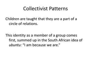 Individualism And Collectivism | PPTX