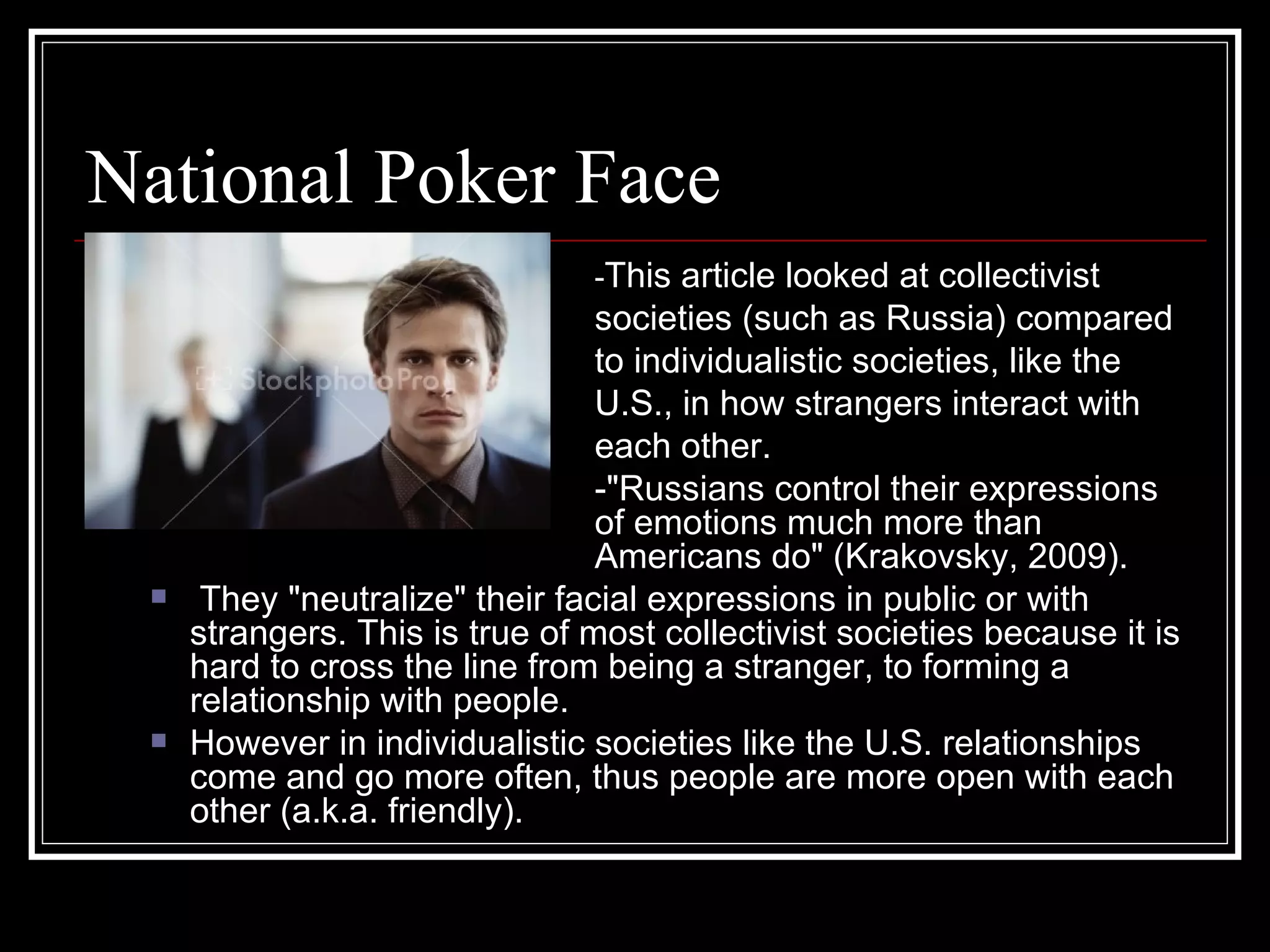 Individualist And Collectivist Cultures | PPT