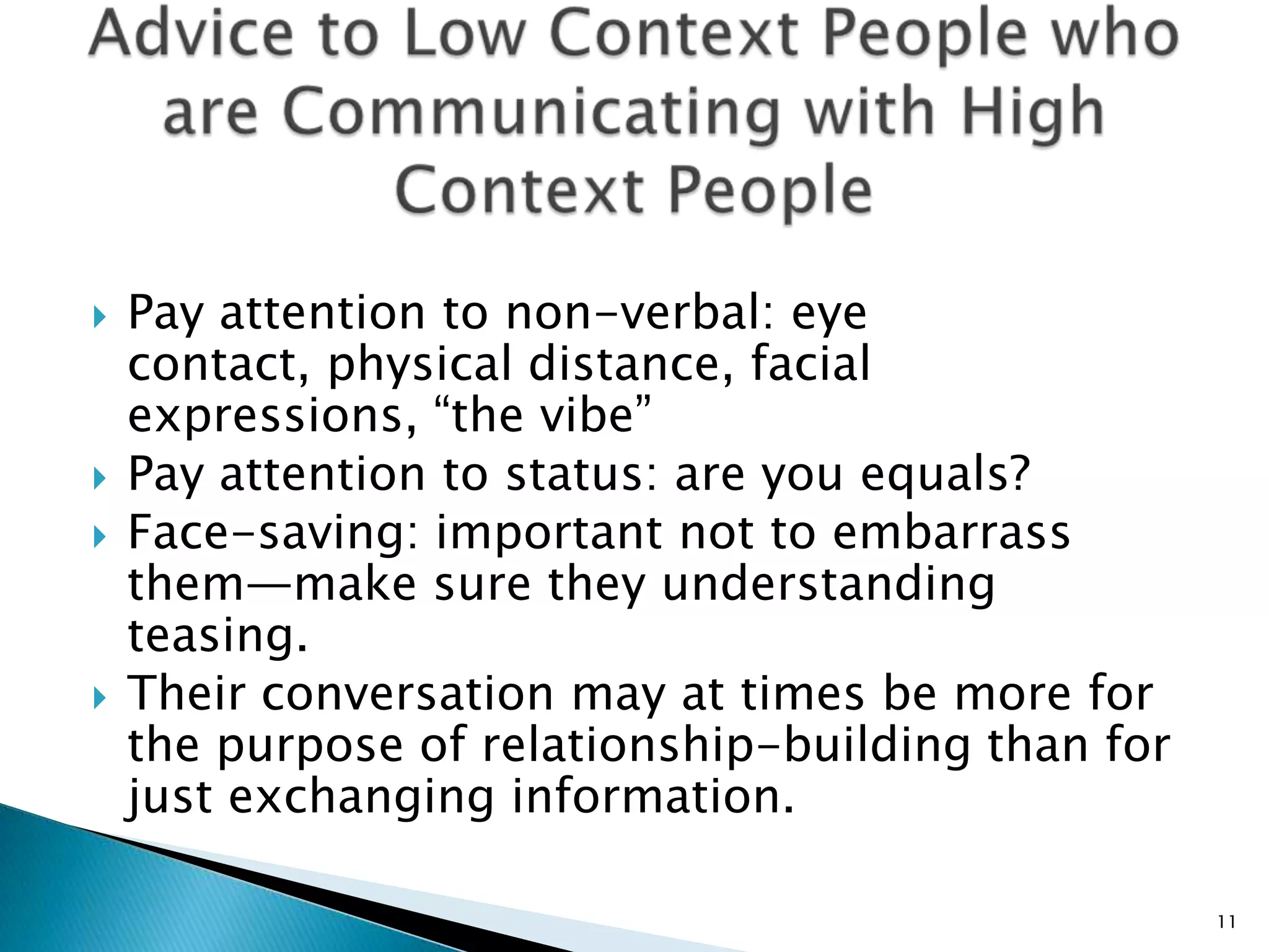 Individualism, Collectivism, High And Low Context | PPTX