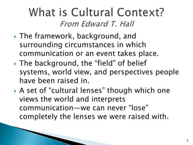 Individualism, Collectivism, High And Low Context | PPTX | Science