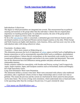 Individualism Individualism | PDF