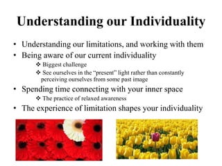 Individuality | PPTX