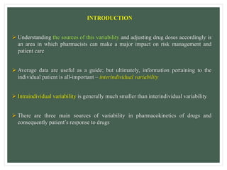 Individualization of dosage regime | PPT