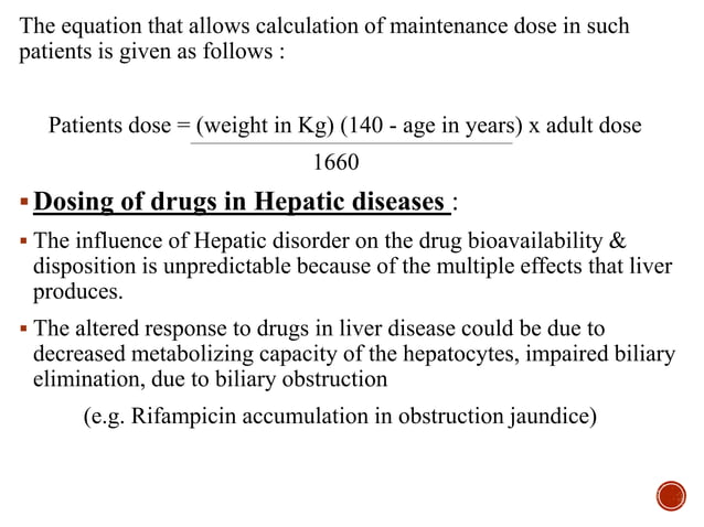 Introduction to dosage regimen and Individualization of dosage regimen ...