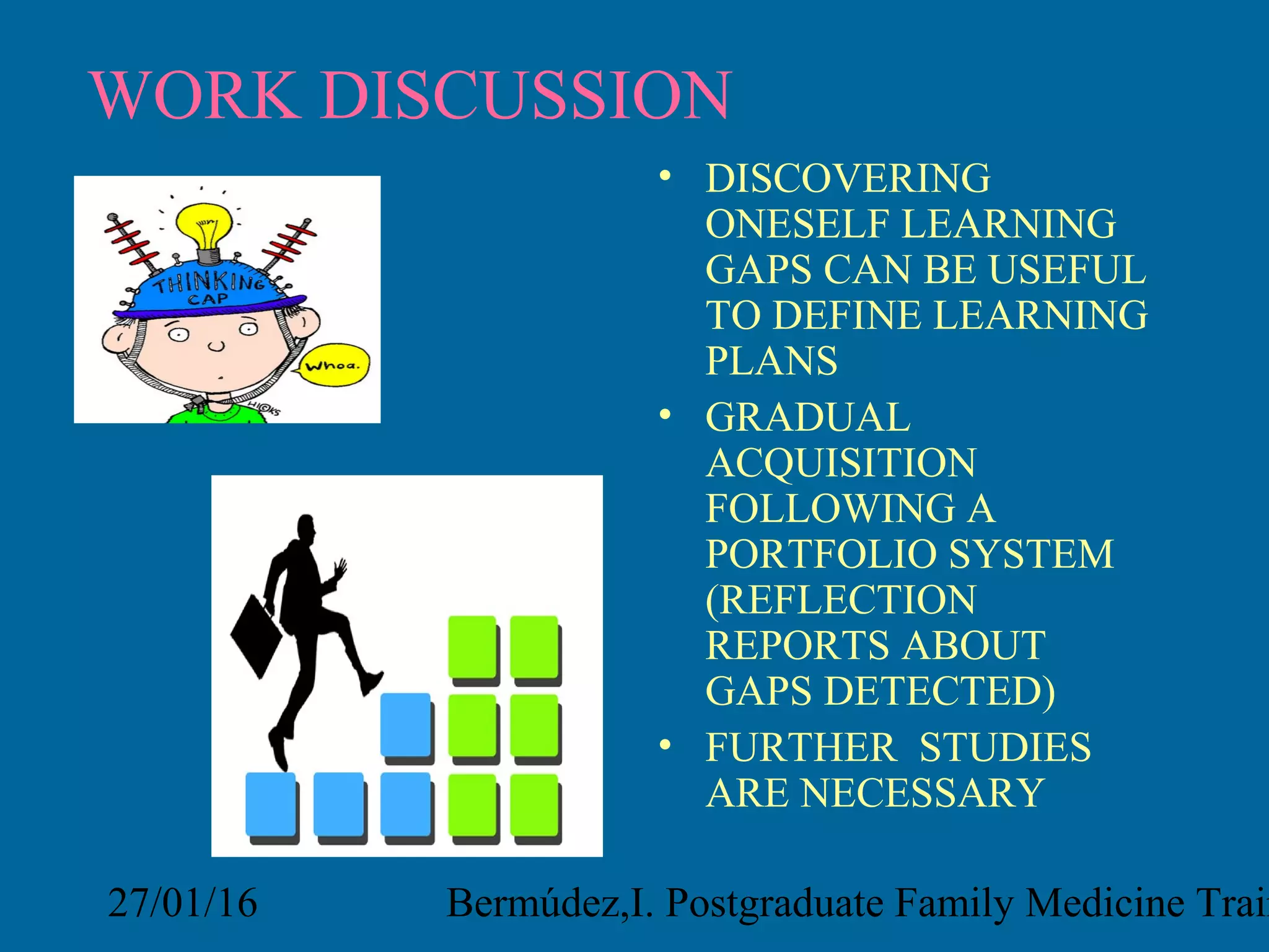 Individualized Learning Plans for Family Medicine Tutors According To A ...