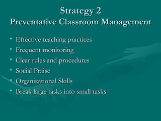 Emotional and Behavior Disorders | PPT