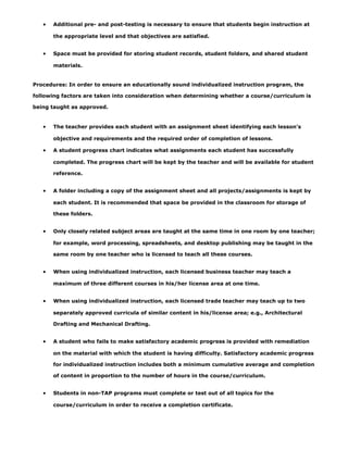 Individualized instruction 2 | DOC