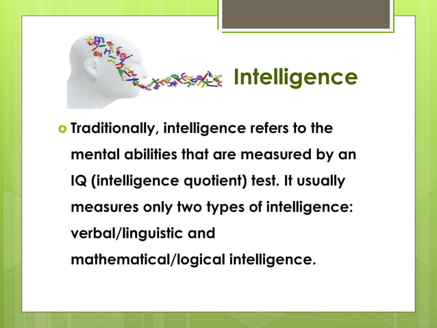 Individual learner differences | PPTX | Educational Assessment | Education