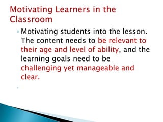Individual learner differences and l2 acquisition | PPTX