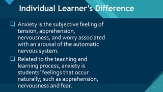 Individual Learner’s Differences.pptx