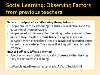 Individual learning presentation | PPTX