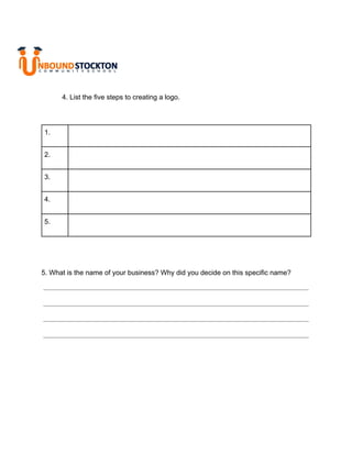 Individual LOGO Design Handout - The Well.pdf | Hobbies & Interests