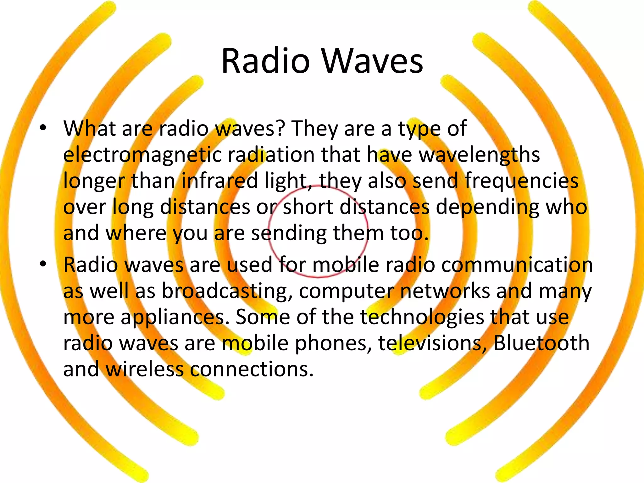 Radio Waves | PPTX
