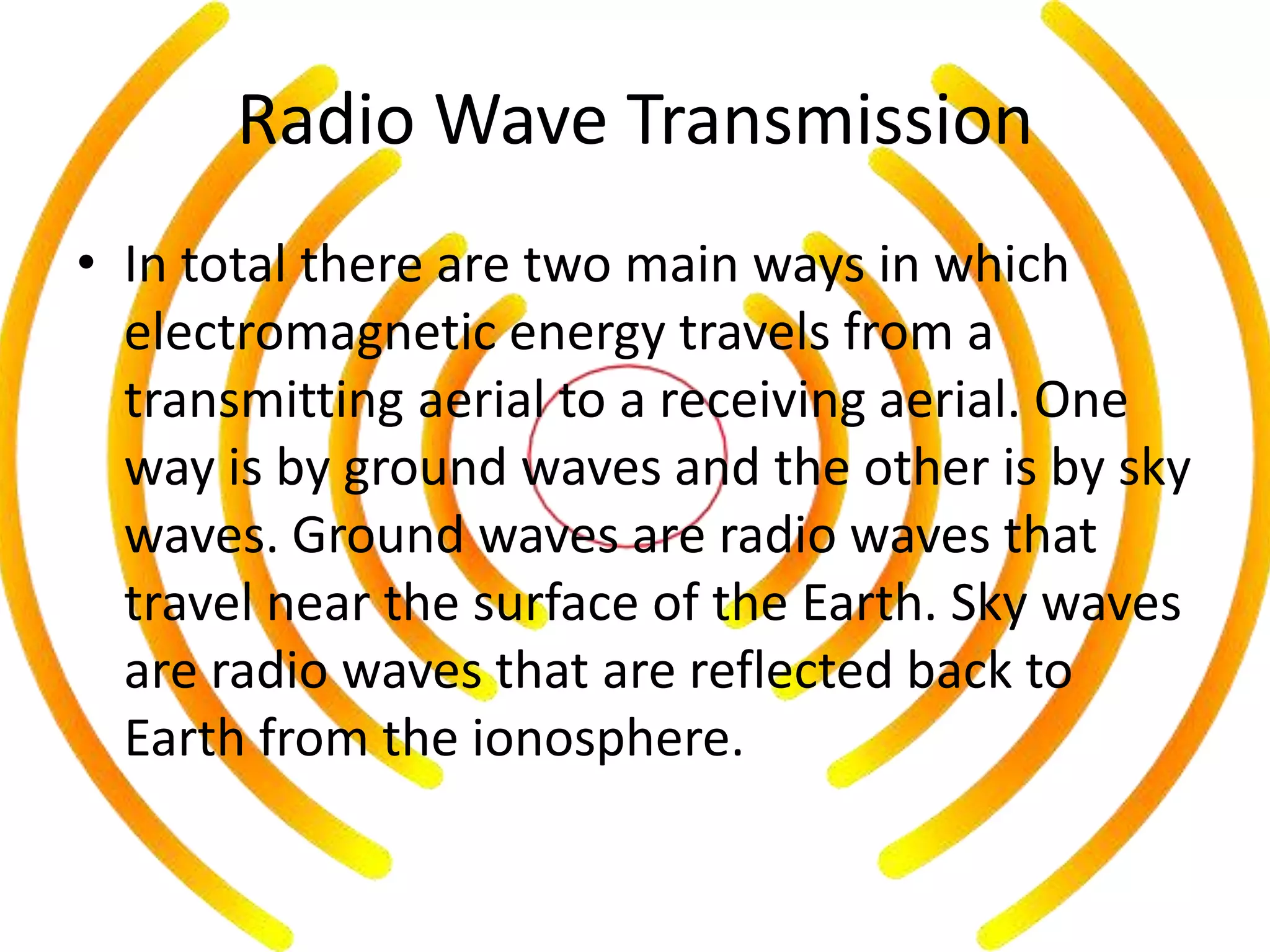Radio Waves | PPTX