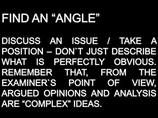 IB ENGLISH B: INDIVIDUAL ORAL | PPTX