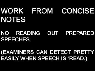 IB ENGLISH B: INDIVIDUAL ORAL | PPTX