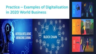 Digitalisation in Management | PPTX