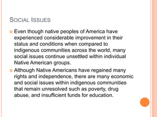 Individual project native americans | PPT