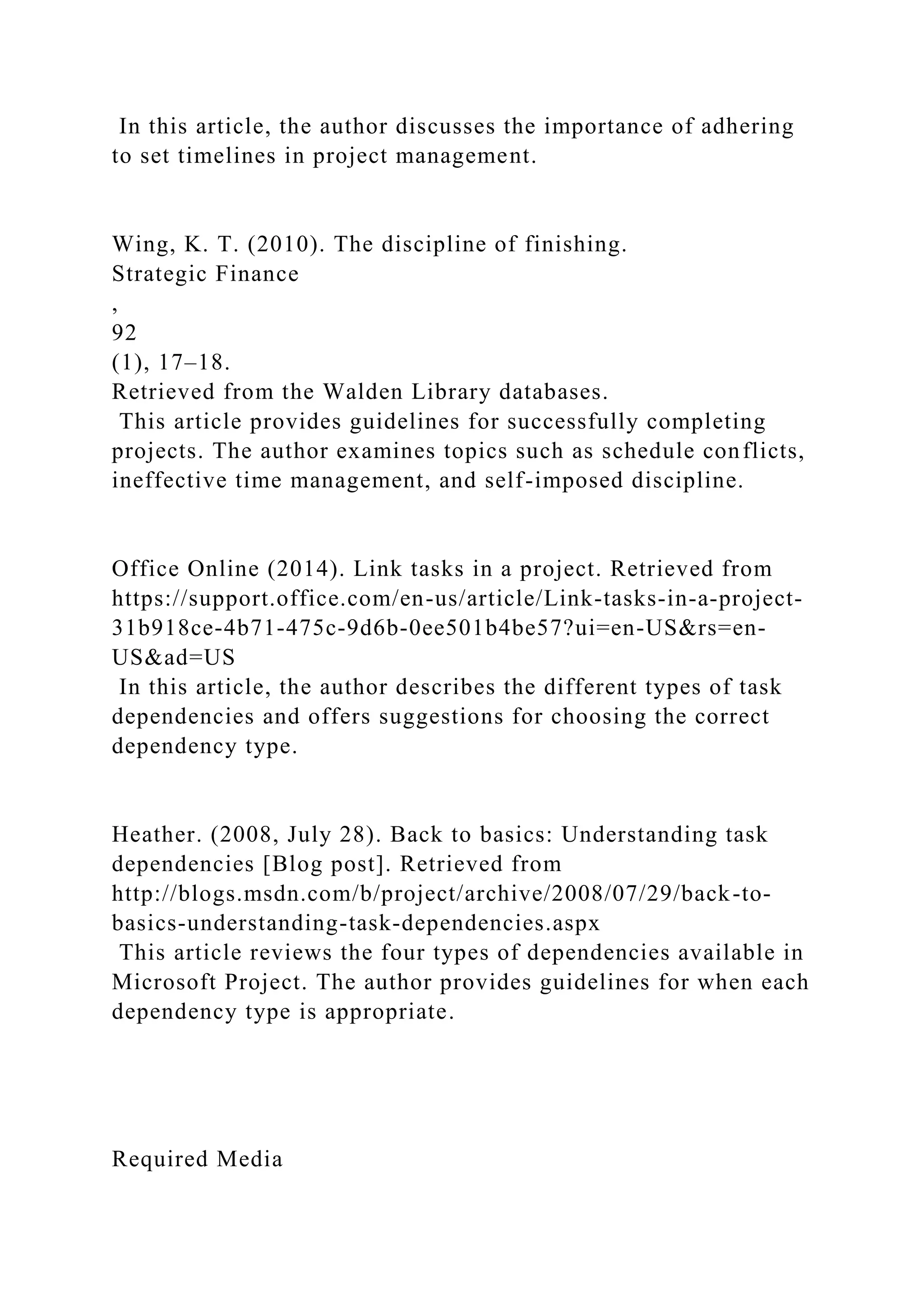 Individual Project Part 3 Project Evaluation Lessons Learned Adocx