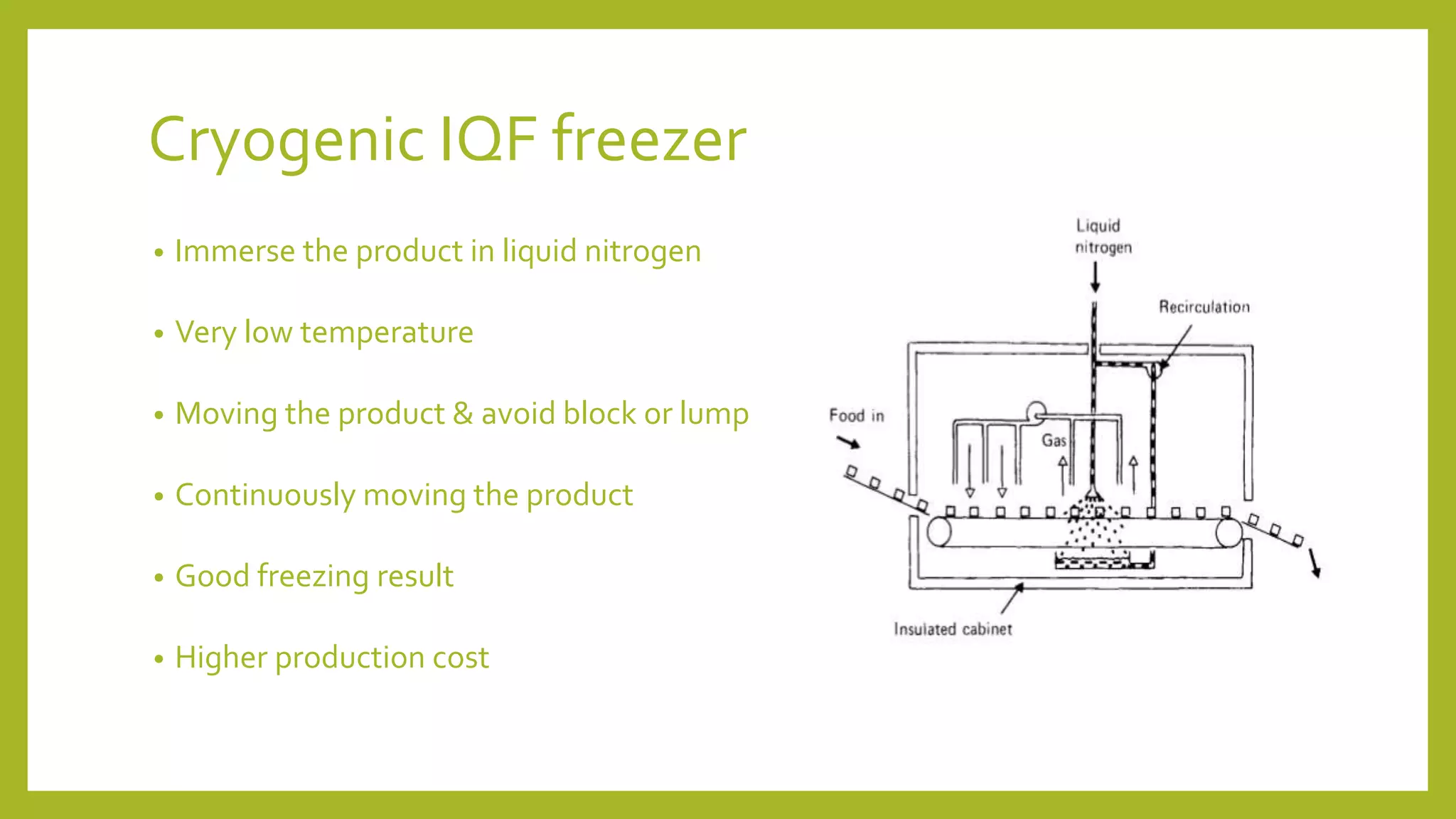 Individual quick freezing | PPTX