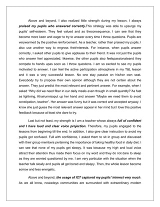 Individual reflection | DOCX