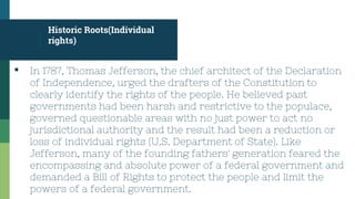 Individual Rights and Liberty | PDF