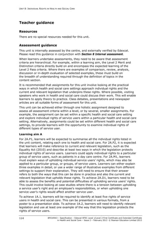 Individual rights specification | PDF