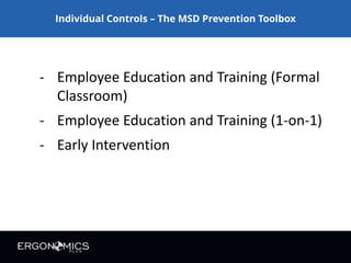 Individual Risk Factors and Control Methods | PPT