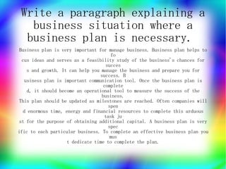 Individual sections d evelopment exercise 3 | PDF | Business | Business and Finance