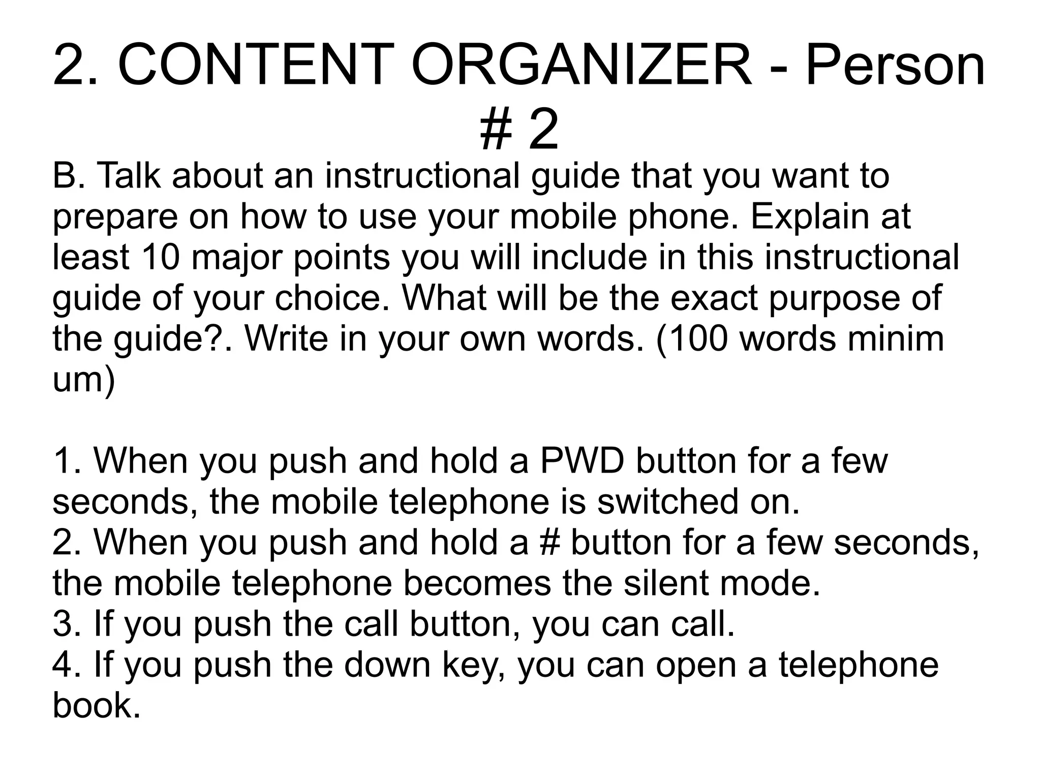 Individual sections development exercise # 5 | PDF