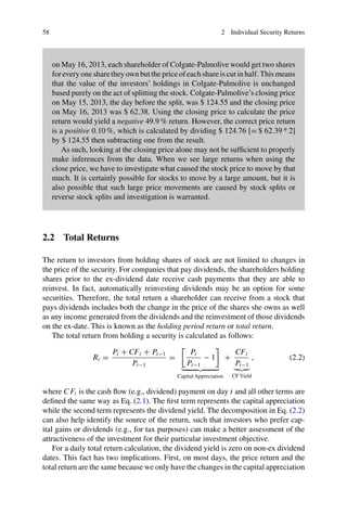 Individual security return | PDF