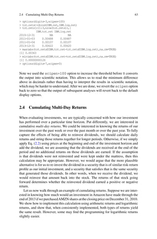 Individual security return | PDF