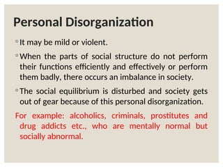 Individual, Society & Personal Disorganization.ppt