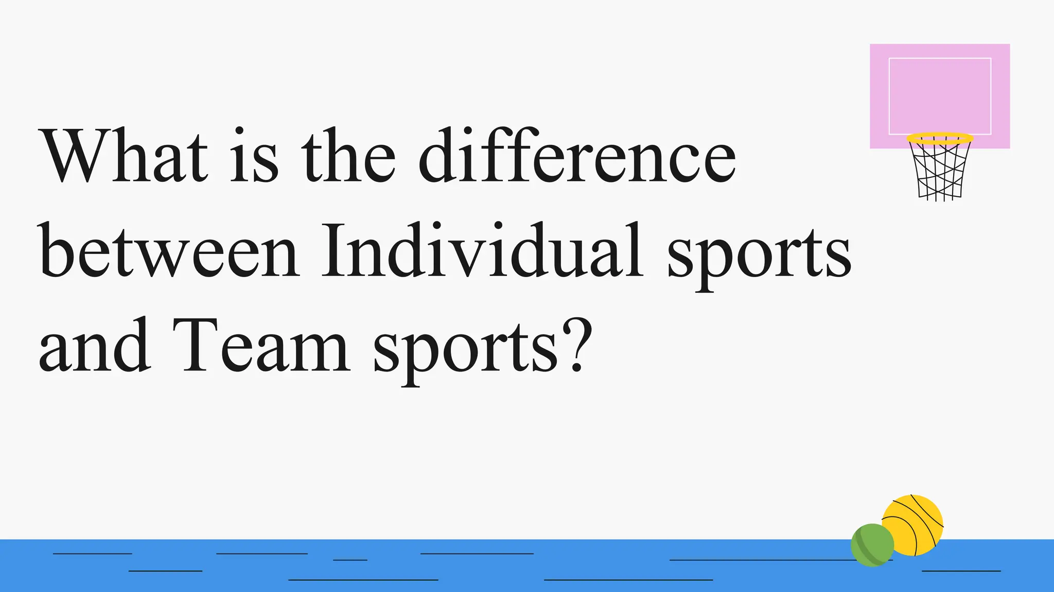 Individual Sports & Team Sports grade 11 and 12 3rd quarter 2nd ...