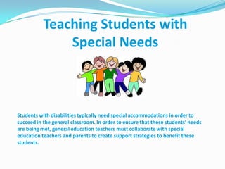 Individual students, individual needs | PPTX