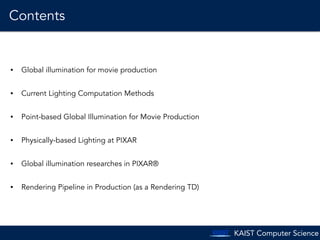 Global illumination for PIXAR movie production | PDF