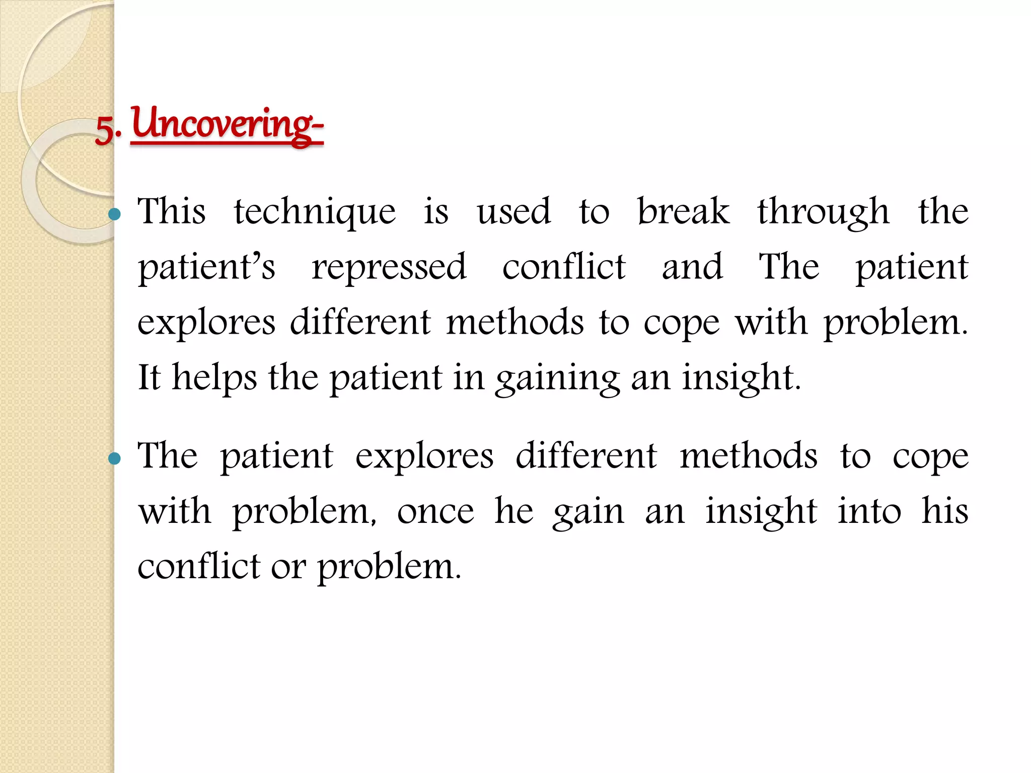 Individual therapy | PPTX