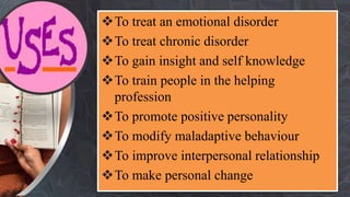 Individual therapy main | PPTX