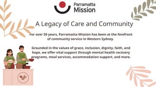Individual Volunteering Opportunities with with Parramatta Mission | PPTX