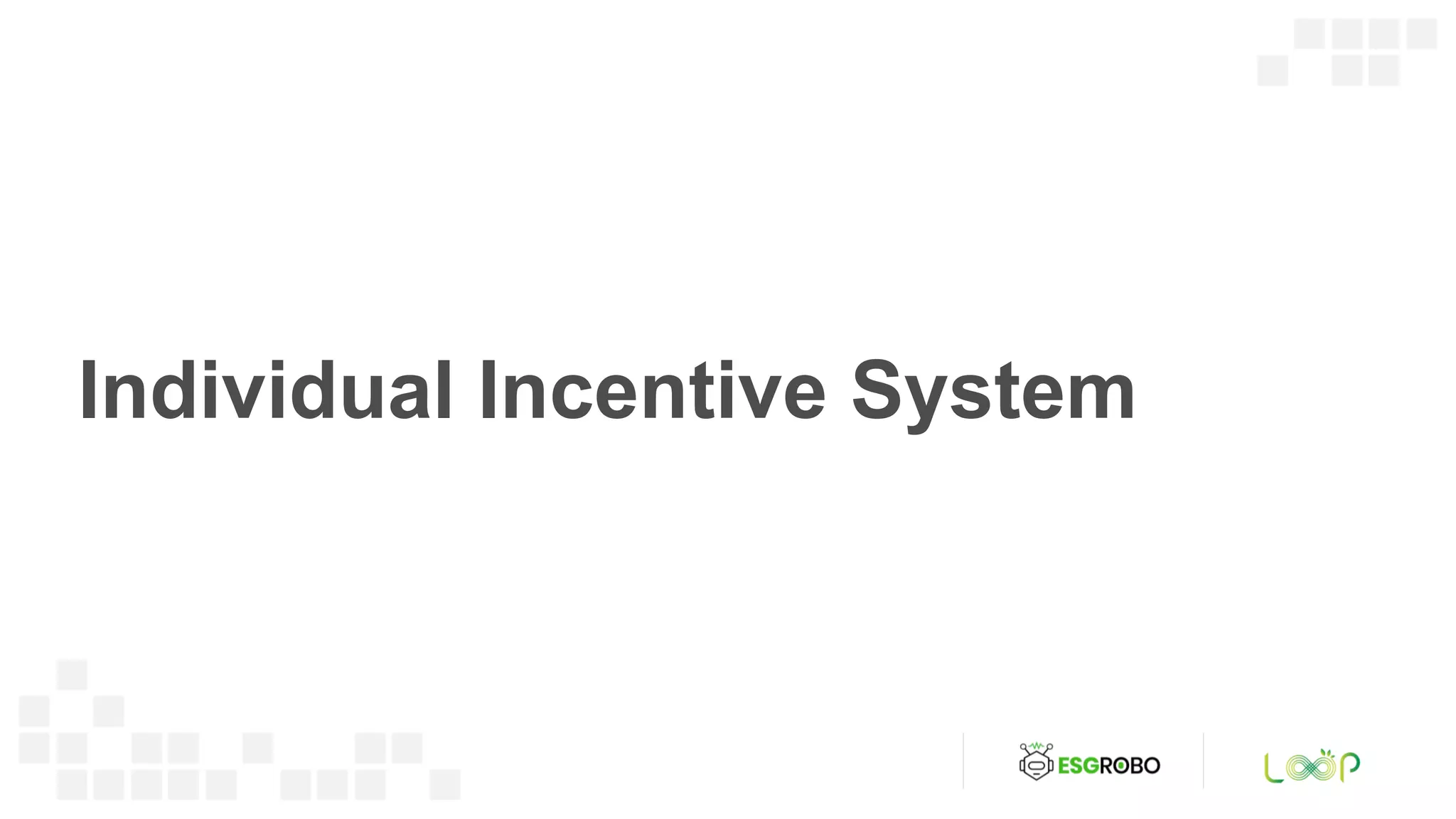 Individual vs group incentives | PDF