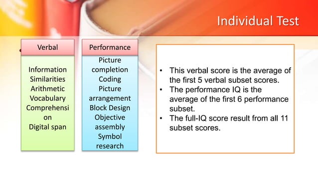Individual vs group test | PPTX